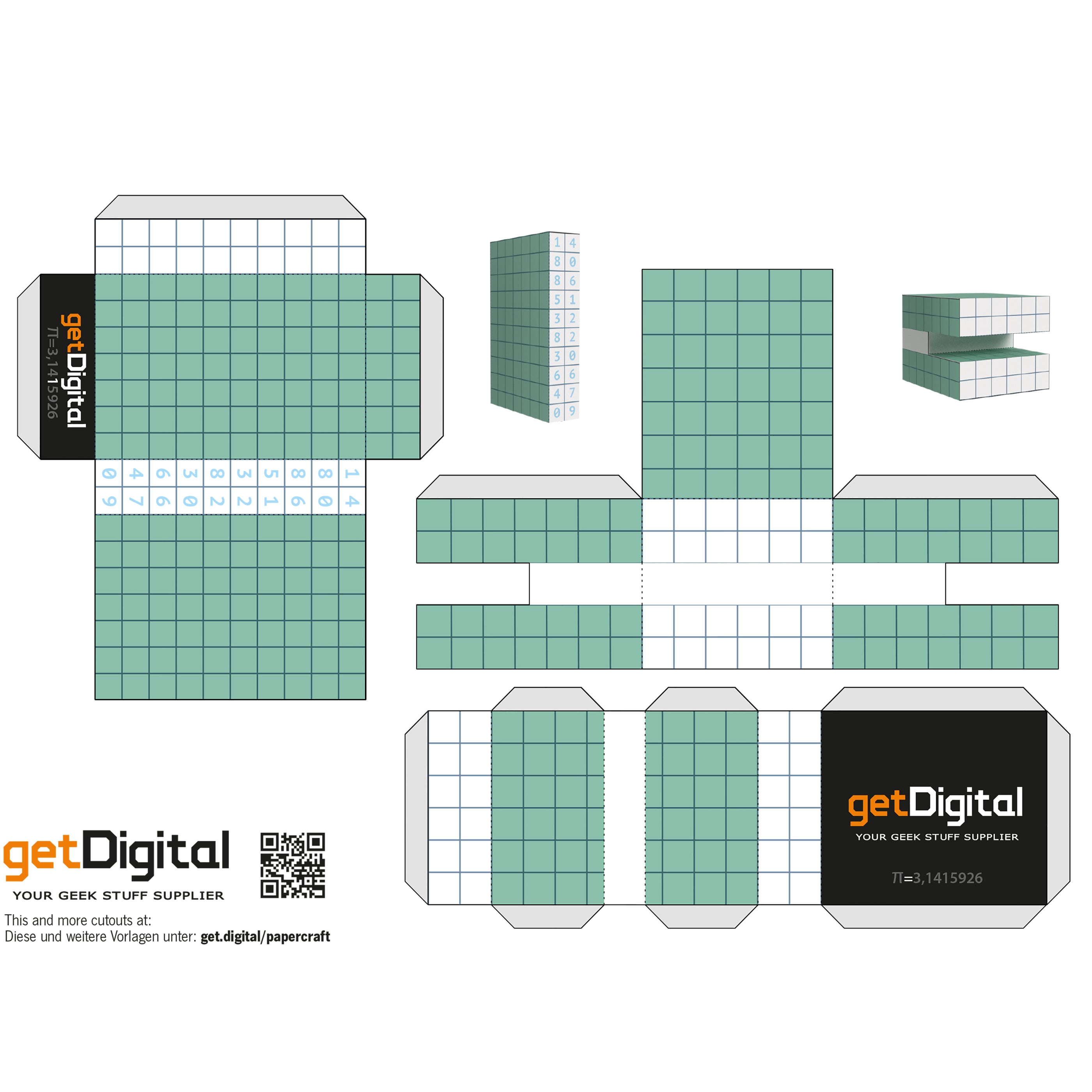 Pi Papercraft Pi-Percraft — getDigital