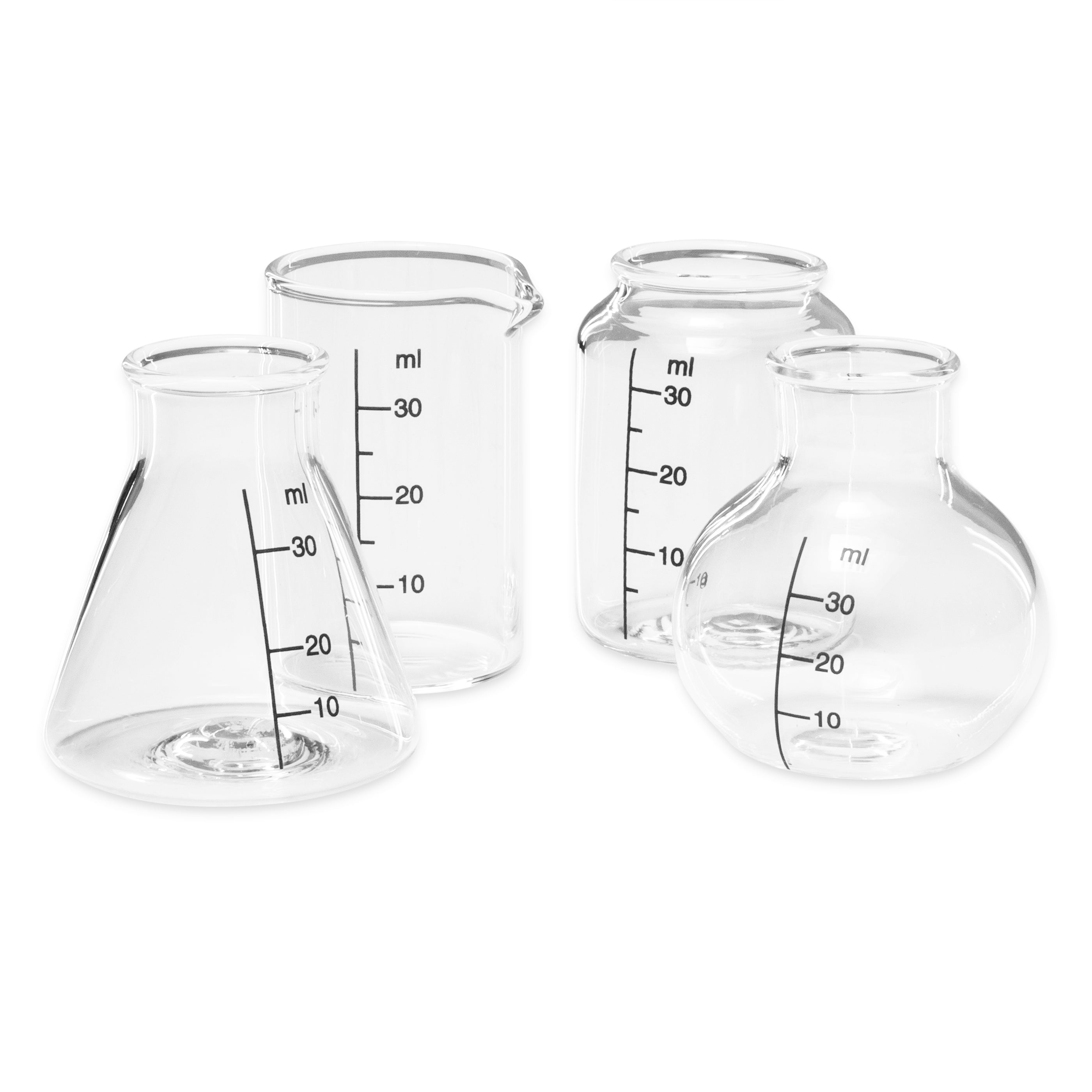 Laboratory shot glasses set of 4 — getDigital