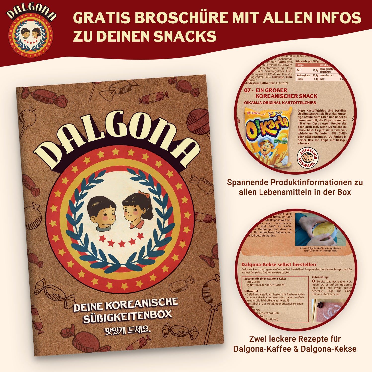 Dalgona-Box: Überraschungsbox mit 30+ koreanischen Süßigkeiten — getDigital