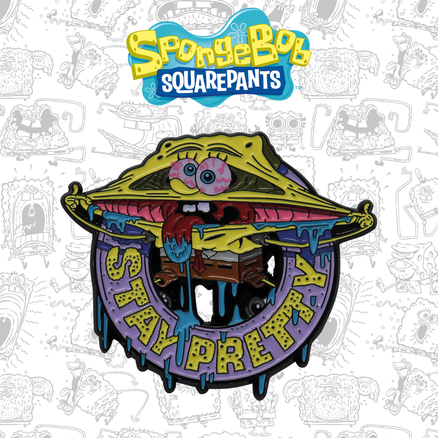SpongeBob SquarePants Limited Edition Pin "Stay Pretty" — getDigital