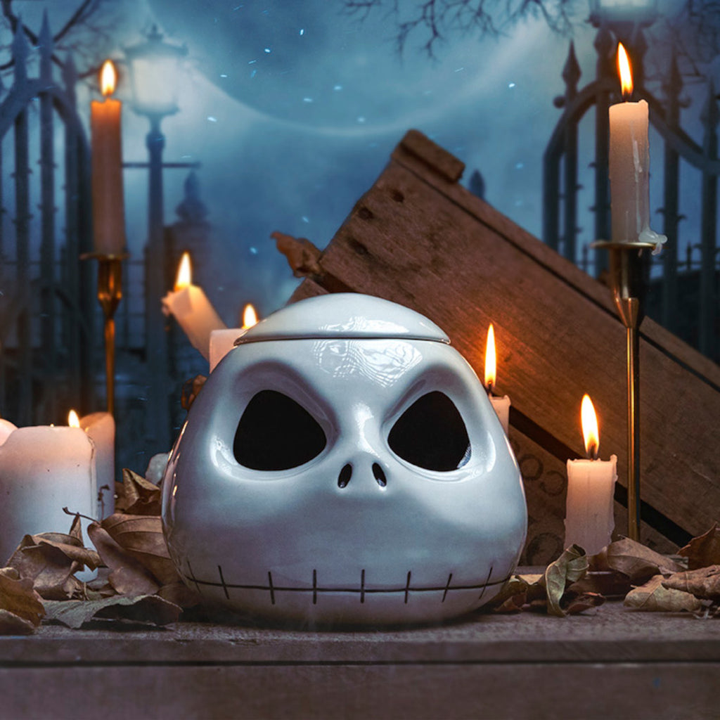 Cabeza De Jack Skellington Feliz Ab Figura De Acción De Jack