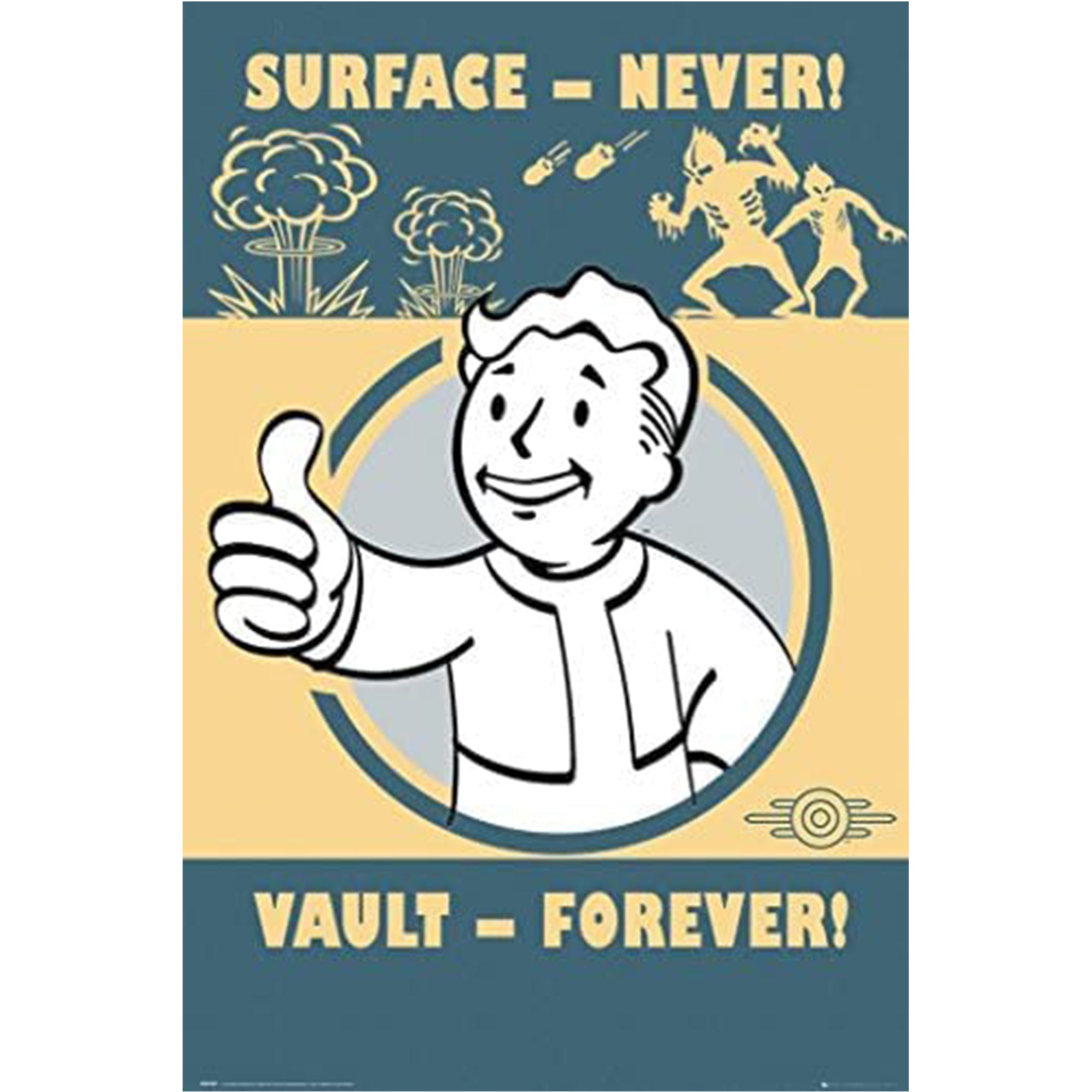 Fallout Poster Vault Forever — getDigital
