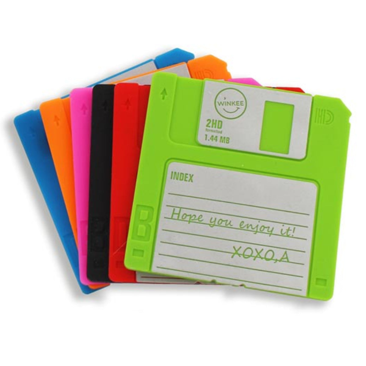 Floppy disk coaster set — getDigital