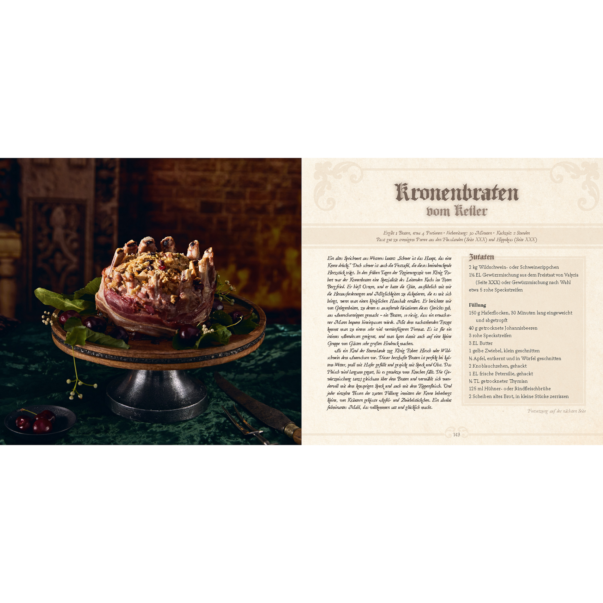 Recettes de Westeros et Essos - Le livre de cuisine officiel — getDigital