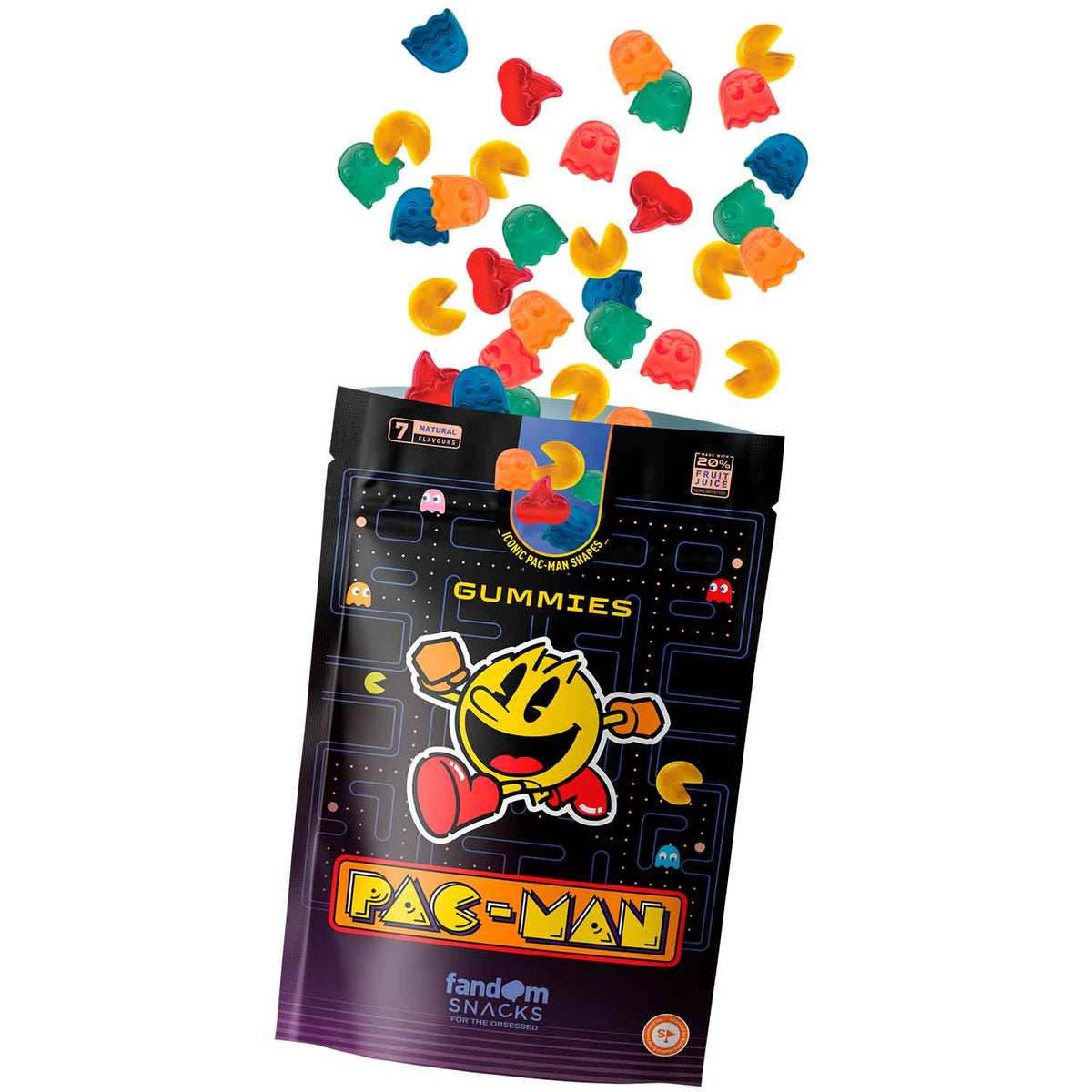 Fandom Snacks Pac-Man fruit gums — getDigital