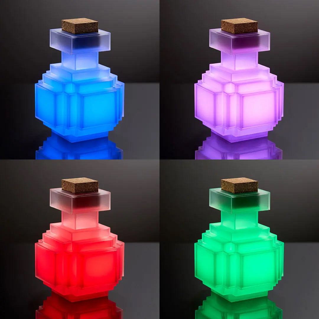 Minecraft Potion Bottle Color Changing Lamp — getDigital