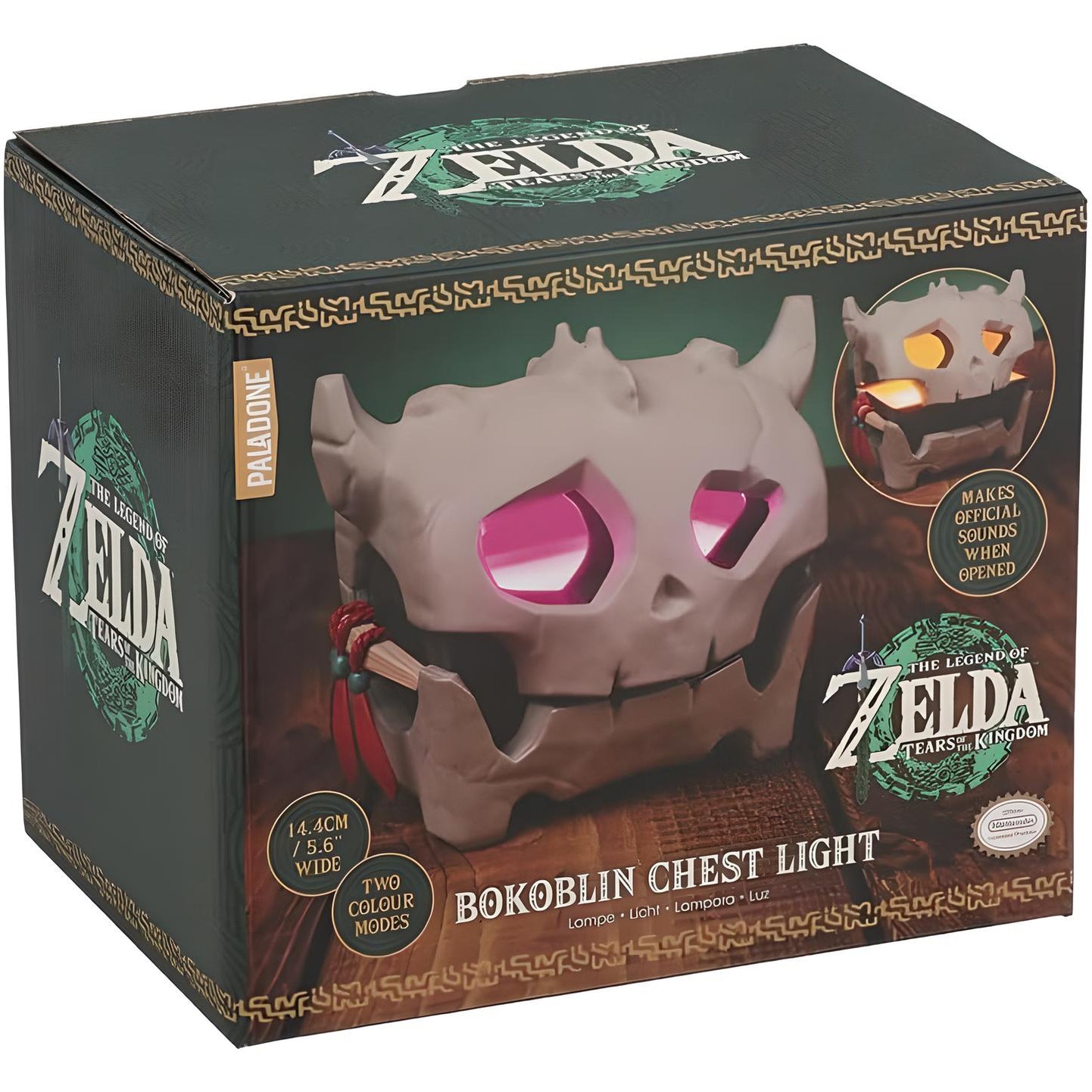 Legend of Zelda Tears of the Kingdom Bokblin-Truhe Licht mit Soundeffe ...